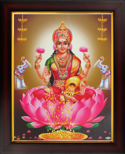 Goddess Lakshmi / Laxmiji / Laxmi Poster Paper Print - Art & Paintings ...