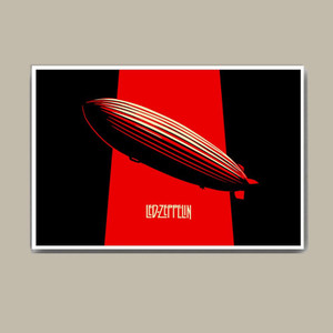 Led Zeppelin Celebration Day Cover Art Wall Hang Fine Art Print ...