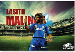 IPL Cricket Mumbai Indians Lasith Malinga Photographic Paper - Sports ...