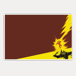 The Flash Epic Pose (18x12) Paper Print - Abstract posters in India ...
