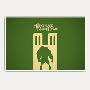 Disney The Hunch Back of Notre Dame (18x12) Paper Print - Abstract ...