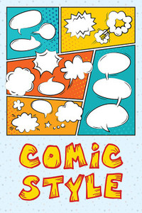 Comic Style Poster Paper Print - Quotes & Motivation posters in India ...