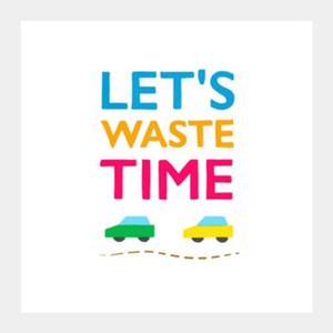 EurekaDesigns Poster Chasing Cars Square Art Rolled Paper Print ...