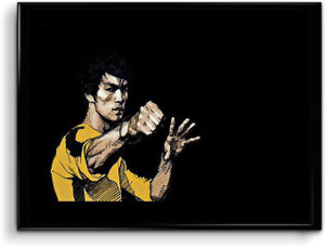 Bruce Lee Iron Fist Paper Print - Decorative, Abstract posters in India ...