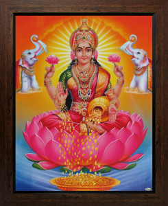 Goddess Lakshmi / Laxmiji / Laxmi Poster Paper Print - Art & Paintings ...