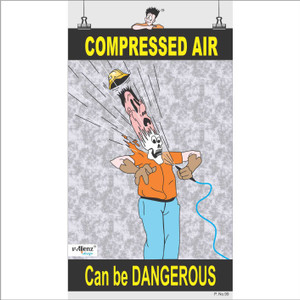 Safety Poster-Compressed Air Paper Print - Abstract, Quotes ...
