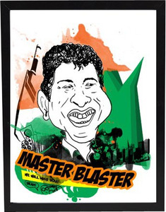 Master Blaster Caricature Paper Print - Sports posters in India - Buy ...
