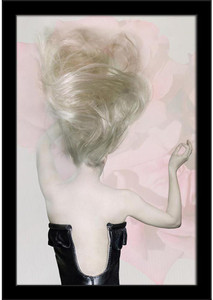 Sensual Back Of A Female Model Framed Art Print Paper Print - ArtzFolio ...