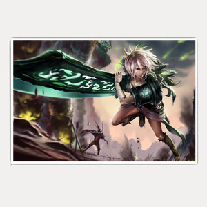 League Of Legends Riven King Size Poster Paper Print - Abstract posters ...