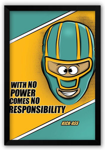 EurekaDesigns Poster With No Power Comes No Responsibility | Funny ...