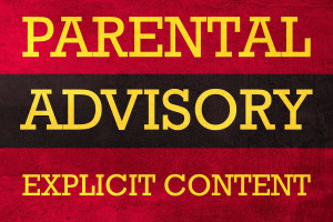 Athah Poster Parental Advisory Explicit Content Paper Print - Humor ...
