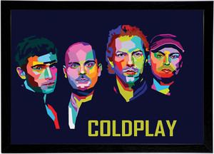 Coldplay Wall Art Framed Poster Photographic Paper - Coldplay posters ...