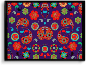 Creative Indian Cult Pattern Paper Print - Abstract, Decorative posters ...