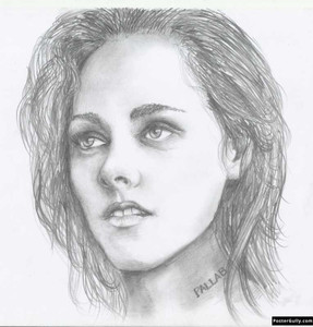 Kristen Stewart | Sketch Artwork | Artist: Pallab Bhowmik Photographic ...