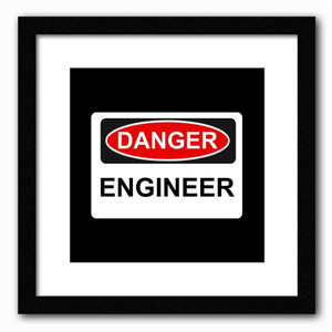 Athah Poster Danger Engineer Paper Print - Pop Art posters in India ...