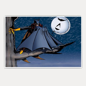 Batman On Tree (18x12) Paper Print - Abstract posters in India - Buy ...