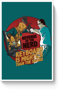 PosterGuy Revenge Of The Nerd Poster Gamers, Nerds, Geek, Geeky, Gifts ...