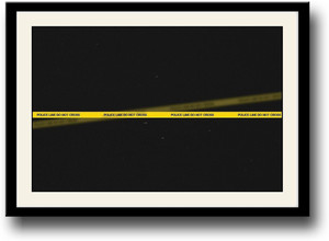 EurekaDesigns Poster Police line do not cross Fine Art Print - Pop Art ...