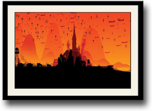 Army invading castle Fine Art Print - Art & Paintings posters in India ...