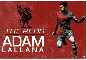 Adam Lallana Football Player Paper Print - Sports posters in India ...