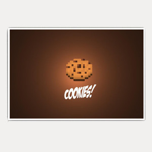 Minecraft Cookies (18x12) Paper Print - Abstract posters in India - Buy ...