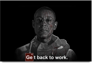 RangeeleInkers Breaking Bad Gus Fring Laminated Poster Paper Print ...