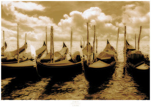 Venice Gondolas Fine Art Print - Jamie Cook posters - Photography ...