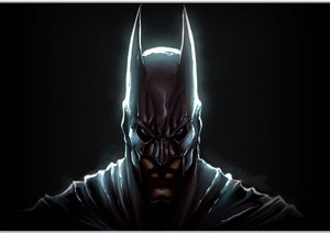 Posterhouzz Batman Face Gesture Paper Print - Movies posters in India ...