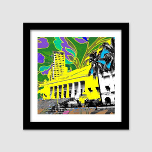 EurekaDesigns Posters Central Library Fine Art Print - Minimal Art ...