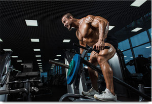 Pushing Hard Body Building Paper Print - Personalities posters in India ...