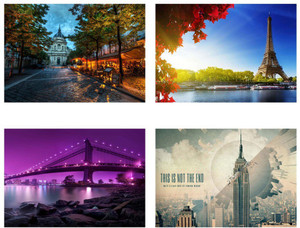 Famous Places Paper Print - Abstract, Places posters in India - Buy art ...