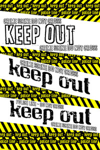 Keep Out Paper Print - Humor posters in India - Buy art, film, design ...
