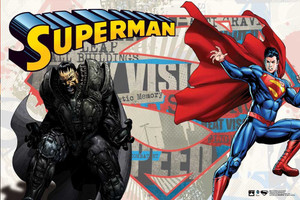 Hungover Man Of Steel Animated Special Paper Poster Paper Print - Art ...