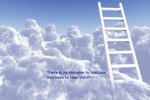 TMS Elevator to Success Paper Print - Quotes & Motivation posters in ...