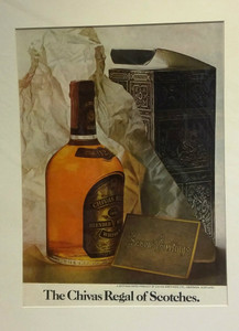 Chivas Regal Vintage Poster Fine Art Print - Chivas Regal posters ...