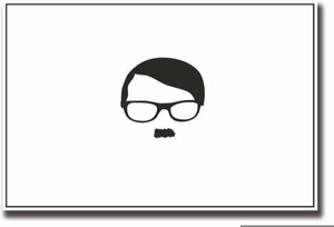 EurekaDesigns Posters dolf Hitler Moustache Fine Art Print - Minimal ...