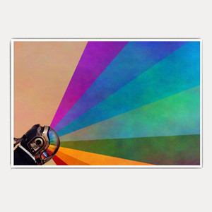 Daft Punk Retro Art (18x12) Paper Print - Abstract posters in India ...