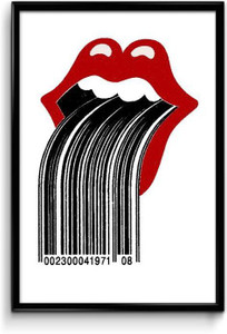 Barcode the Original Rock Paper Print - Music, Quotes & Motivation ...