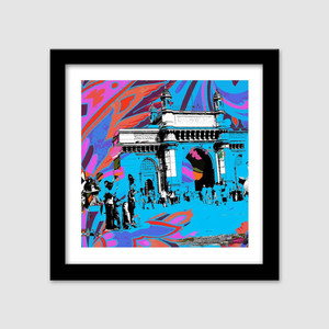 Gate Of India Laminated & Framed Wall Mounted Photographic Paper ...