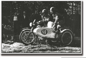 Posterhouzz Vintage Motorcycle race Fine Art Print - Abstract posters ...