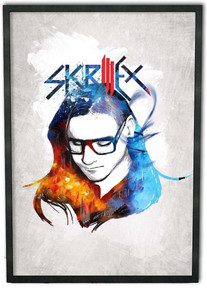 Skrillex Unframed Poster 12 By 18 Inches Fine Art Print - Music posters ...