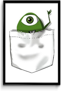 Monster Inc Mike Paper Print - Movies, Comics posters in India - Buy ...