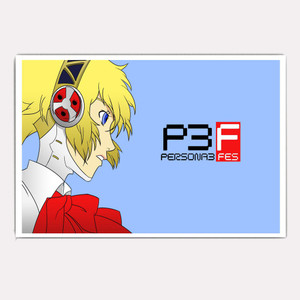 Hawtskin Yu & Aigis Video Game P3F 18X12 Inch Ready To Stick Poster ...