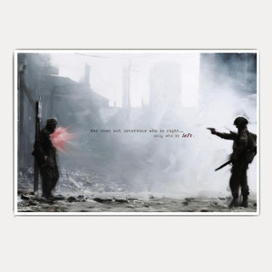 War Motivation (18x12) Paper Print - Abstract posters in India - Buy ...
