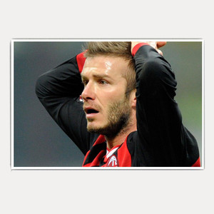 David Beckham AC Milan (18x12) Paper Print - Abstract posters in India ...