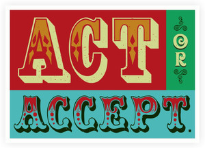Act Or Accept Paper Print - Quotes & Motivation posters in India - Buy ...