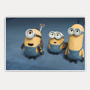 The Minions Whooo (18x12) Paper Print - Abstract posters in India - Buy ...
