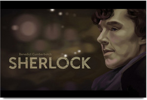 RangeeleInkers Sherlock Digital Painting Laminated Poster Paper Print ...