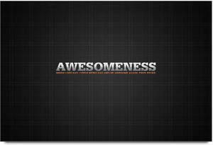 RangeeleInkers Awesomeness Laminated Poster Paper Print - Abstract ...