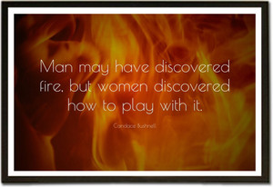 Fire Motivation Quote Paper Print - Quotes & Motivation posters in ...